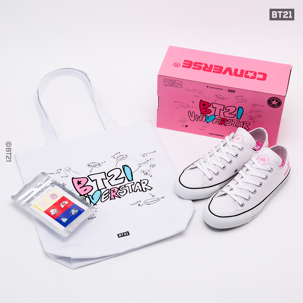 BT21のコンバースのスニーカー「CONVERSE ALL STAR」が発売決定！！発売日・購入方法 | BTS 防弾少年団 【まとめ情報サイト】