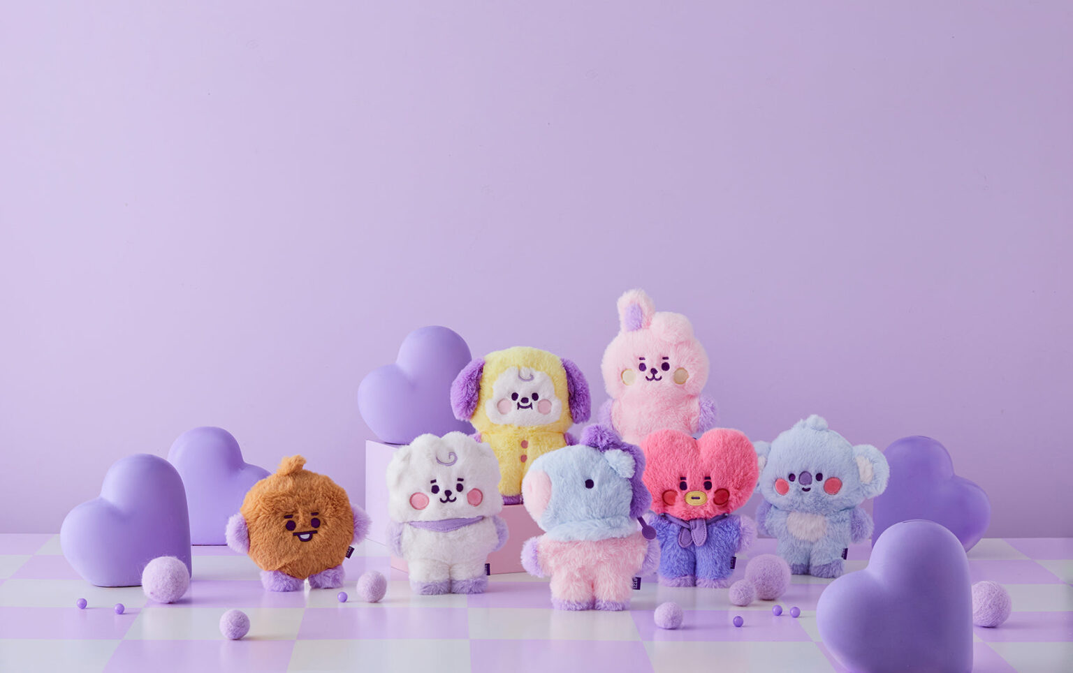 BT21の紫色の可愛いアイテム「PURPLE HEART EDITION」が発売決定！！発売日・購入方法 | BTS 防弾少年団 【情報サイト】