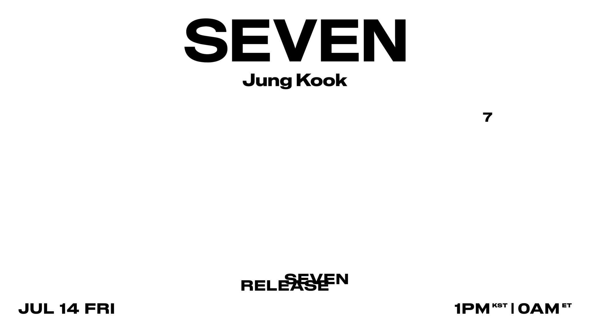 BTS ジョングクのソロシングル「Seven」リリースに関する重要なお知らせ | BTS 防弾少年団 【まとめ情報サイト】