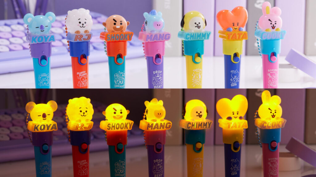 BT21の可愛いライトスティックチャームが発売決定！！発売日・取扱店舗 | BTS 防弾少年団 【まとめ情報サイト】