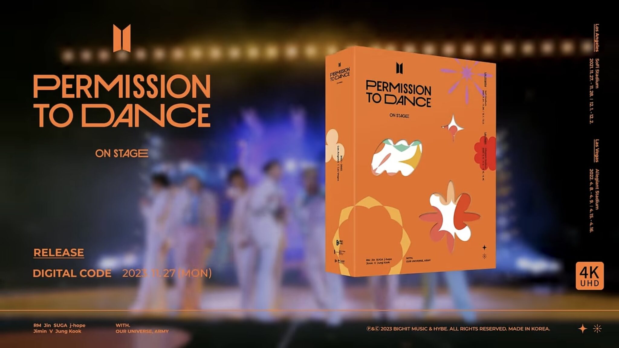 BTS PERMISSION TO DANCE ON STAGEのセット内容や形態の違いについて！デジタルコートとは？【予約完全ガイド ...