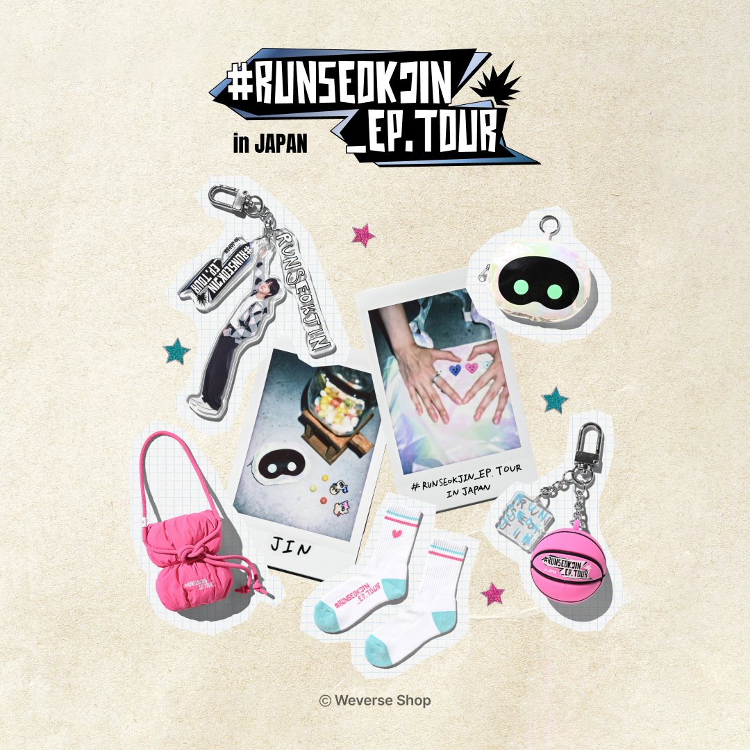 BTS ジンの日本公演「RUNSEOKJIN_EP.TOUR in JAPAN」のグッズ会場販売が決定！！発売日・購入方法 | BTS 防弾 ...